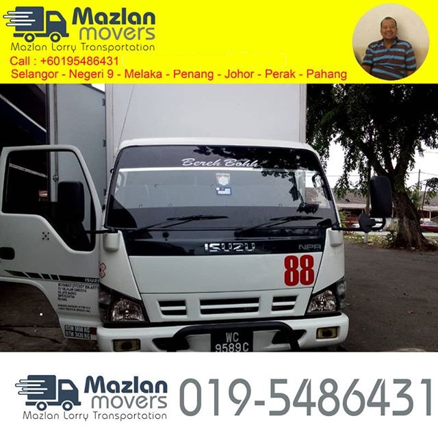 Lorry Transport KL To Melaka - Mazlan Mover